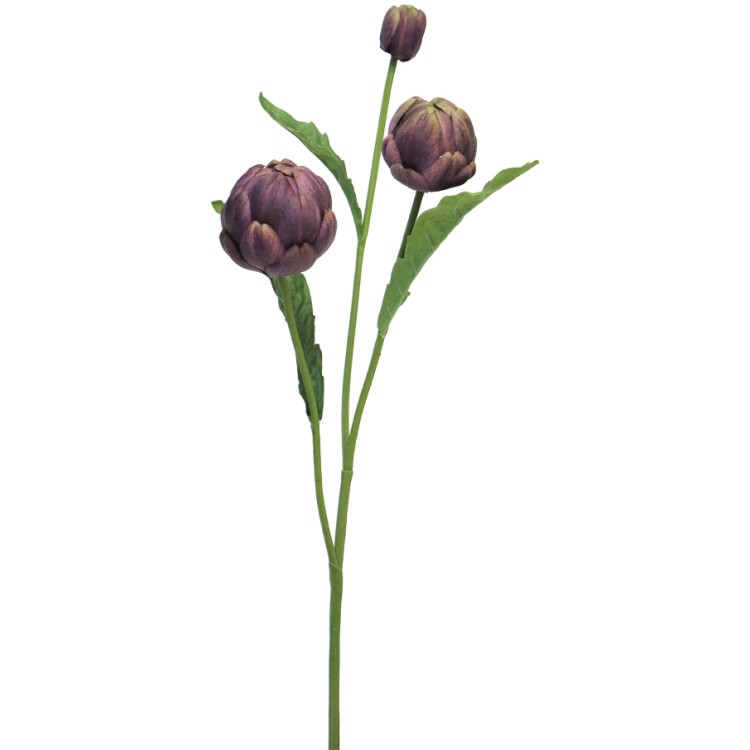 ARTICHOKE ΤΕΧΝΗΤΟ ΦΥΤΟ ΜΩΒ Υ79cm - ΔΙΑΚΟΣΜΗΤΙΚΑ ΕΙΔΗ ΣΠΙΤΙΟΥ ΛΟΥΛΟΥΔΙΑ