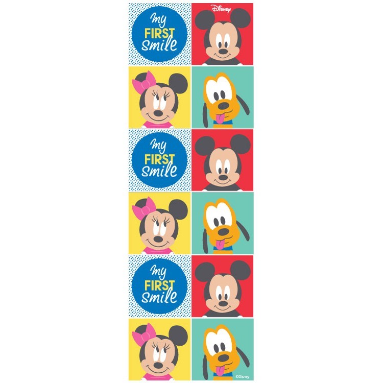 My First Smile, Mickey - Αυτοκόλλητα πόρτας Παιδικά