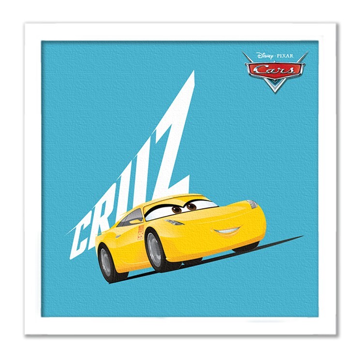Cruz, Cars 3 - Disney Cars Πίνακας-καμβάς