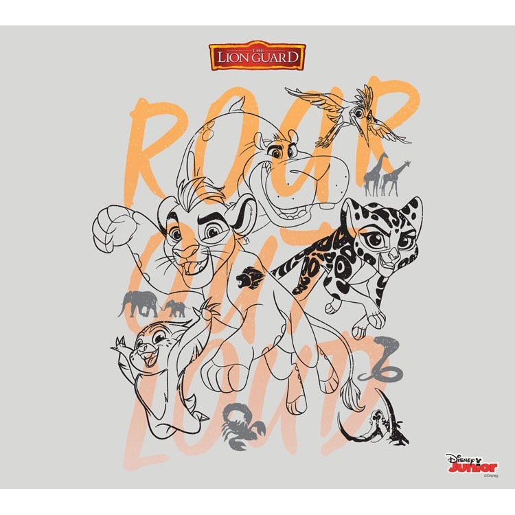 Roar out Loud - Disney Η Φρουρά των Λιονταριών Κουρτίνες Μπάνιου
