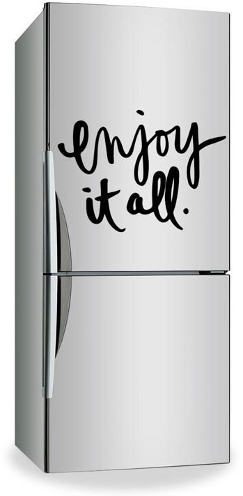Enjoy it all - Αυτοκόλλητα ψυγείου Mini Fridge Sticker