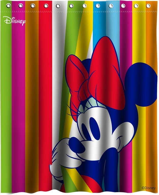Minnie Mouse , STRIPES - Disney Μίκυ - Μίνι και η παρέα τους Κουρτίνες ...