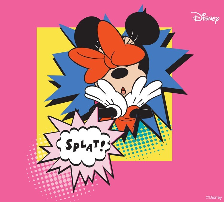 Minnie Mouse, Comic - Disney Μίκυ - Μίνι και η παρέα τους Κουρτίνες Μπάνιου