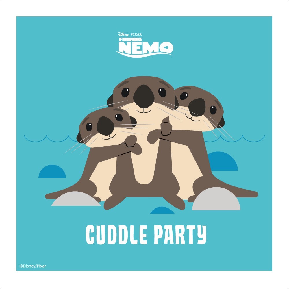 Cuddle Party, Finding Dory! - Disney Ψάχνοντας το Νέμο Αφίσες-Πόστερ