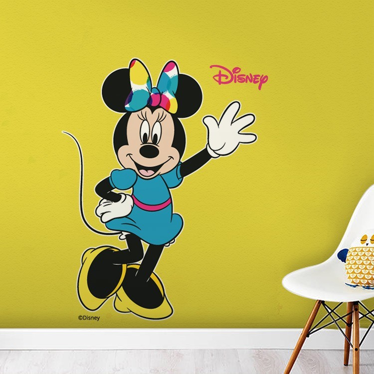 Hello Minnie Mouse - Disney Μίκυ - Μίνι και η παρέα τους Αυτοκόλλητα Τοίχου