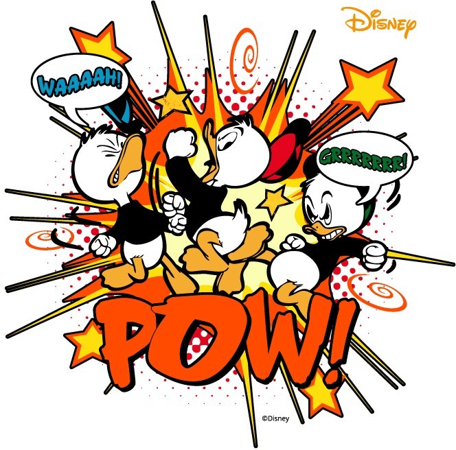 Boom Ducks - Disney Μίκυ - Μίνι και η παρέα τους Αυτοκόλλητα Τοίχου