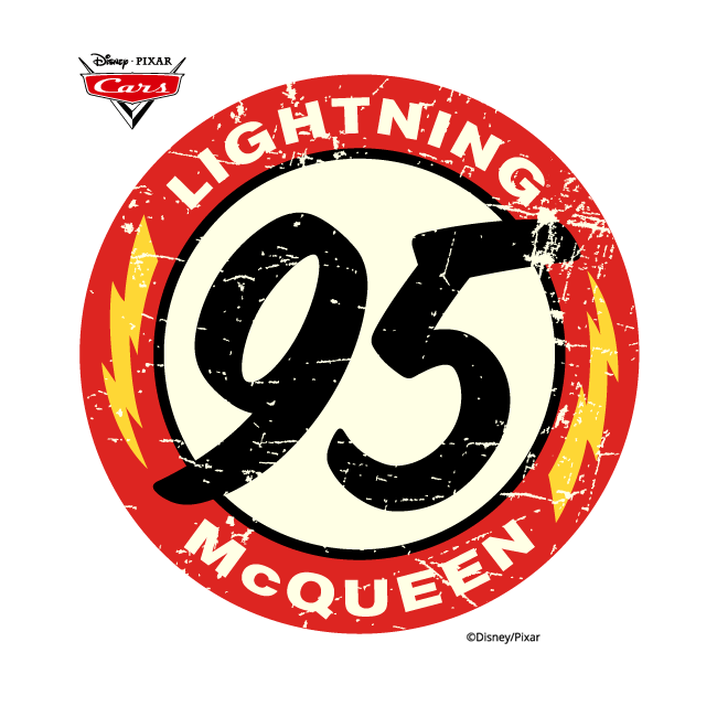 95 Lightning Mcqueen, Cars - Disney Cars Αυτοκόλλητα Τοίχου