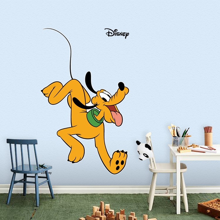 Happy Pluto - Αυτοκόλλητα τοίχου Disney