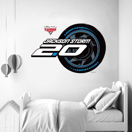 Jackson Storm, 20! - Disney Cars Αυτοκόλλητα Τοίχου