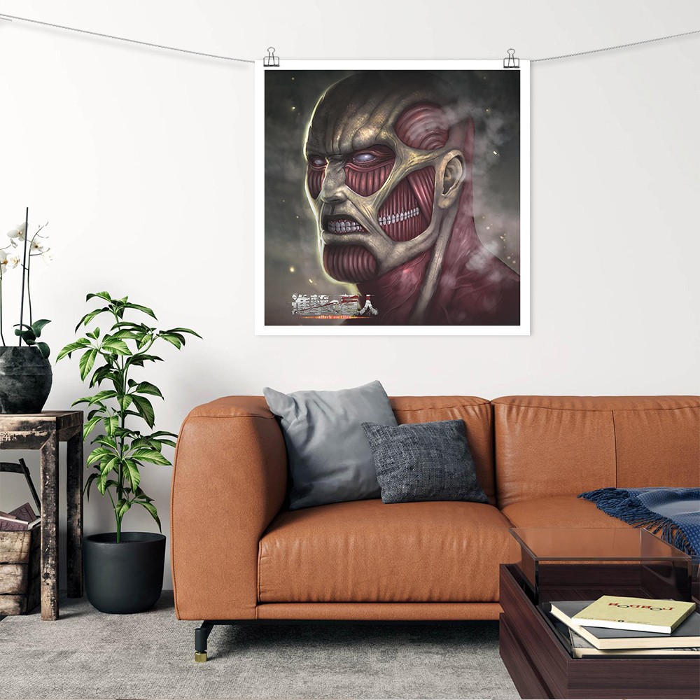 Realistic Colossal Titan - Attack on Titan - Πόστερ Anime