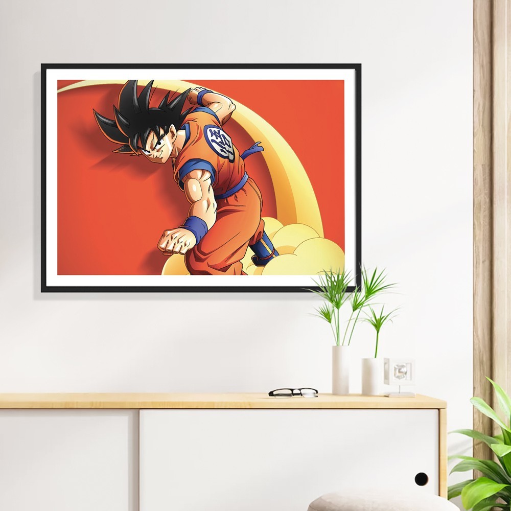 Son Goku ready to fight - Dragon Ball - Πόστερ Anime