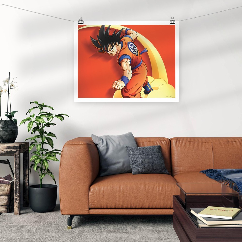 Son Goku ready to fight - Dragon Ball - Πόστερ Anime