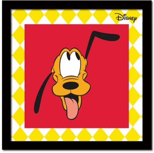 Pluto is singing! - Πίνακας-καμβάς - Disney