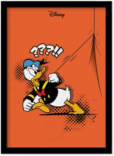 Angry Donald Duck!! - Πίνακας-καμβάς - Disney
