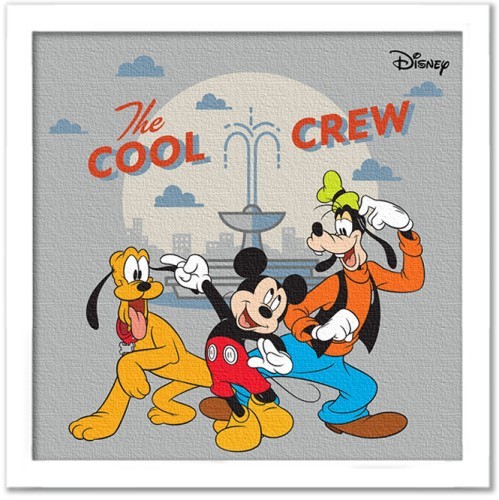 The cool crew, Mickey Mouse! - Πίνακας-καμβάς - Disney