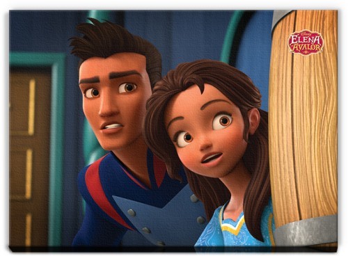 Gabe And Isabel Elena Of Avalor Πίνακας καμβάς Disney 3762