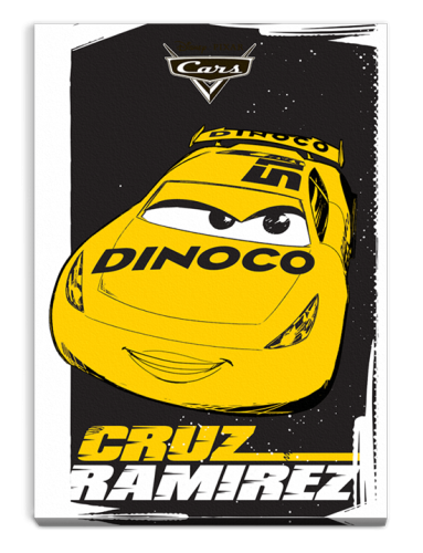 Cruz ramirez , Cars - Πίνακας-καμβάς - Disney