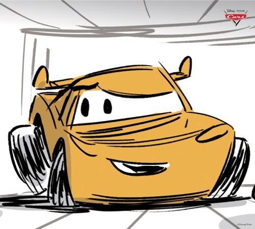 Cruz Ramirez - Κουρτίνες Μπάνιου - Disney