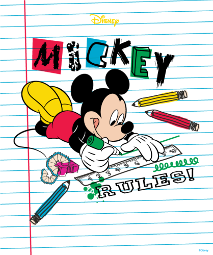Mickey rules! Mickey Mouse - Αυτοκόλλητα Ντουλάπας - Disney
