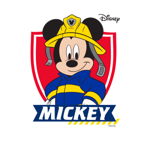 Firefighter Mickey Mouse - Αυτοκόλλητα Τοίχου - Disney
