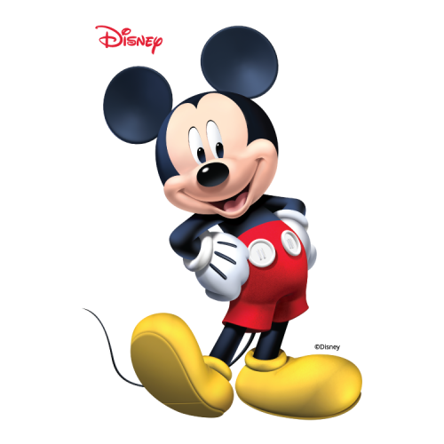 Mickey Mouse ....3d - Αυτοκόλλητα Τοίχου - Disney
