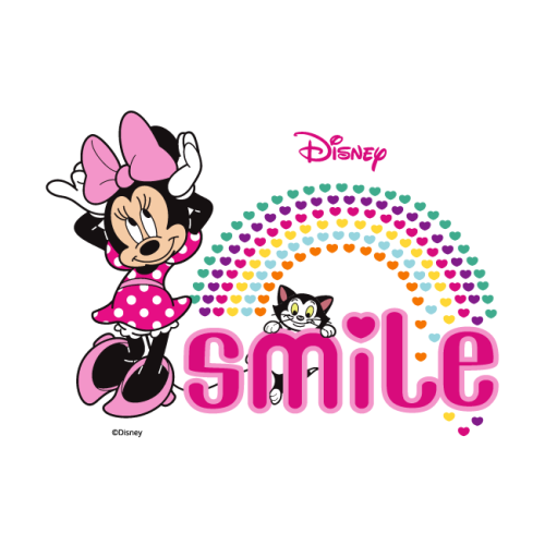 Smile , Minnie Mouse - Αυτοκόλλητα Τοίχου - Disney