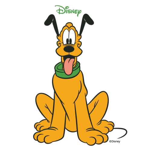 Happy Pluto - Αυτοκόλλητα Τοίχου - Disney