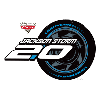Jackson Storm, 20! - Αυτοκόλλητα Τοίχου - Disney