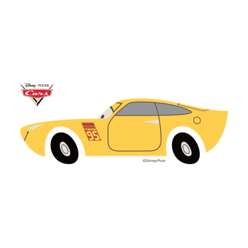 95, Cruz Ramirez, profile, Cars - Αυτοκόλλητα Τοίχου - Disney