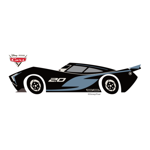 Jackson Storm, profile, Cars - Αυτοκόλλητα Τοίχου - Disney