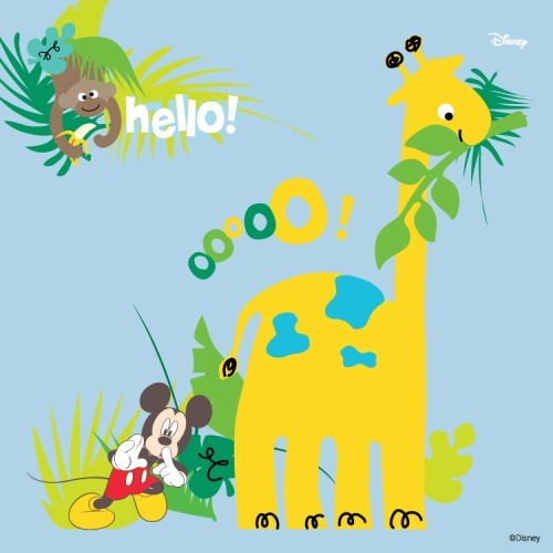 Hello Mickey Mouse! - Ταπετσαρία Τοίχου - Disney